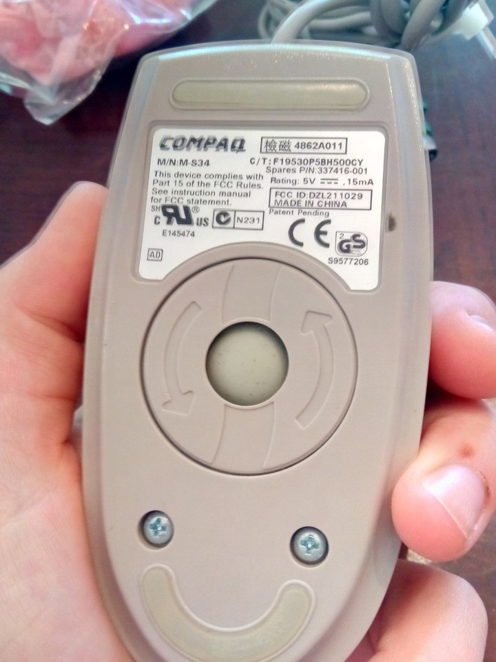 Compaq Computer Mouse M-S34 | eBay