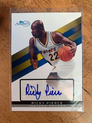 2008-09 Topps Signature Autographs #TSARPI Ricky Pierce #'d/999 | eBay
