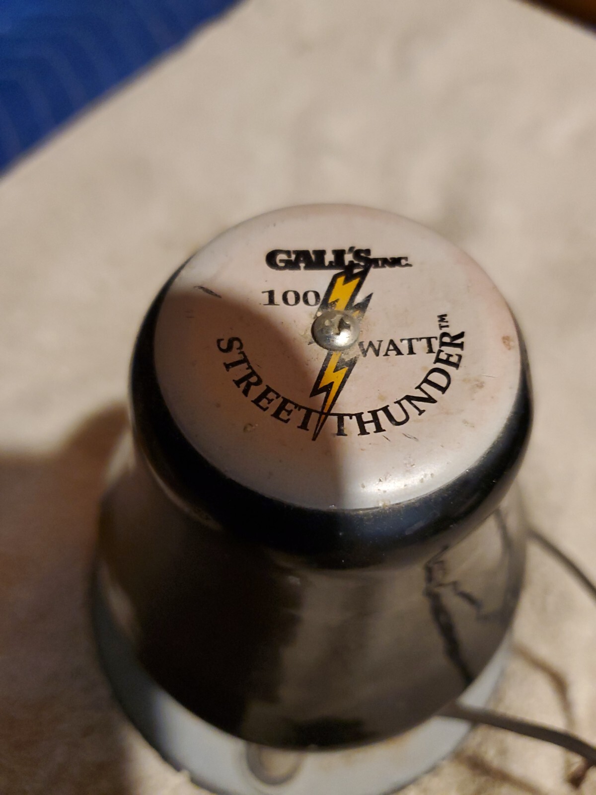 Vintage Galls Street Thunder Model 100 WATT CONE SPEAKER. | eBay