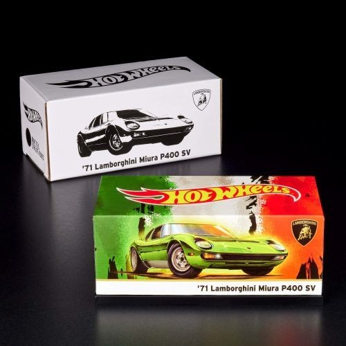 Hot Wheels 2025 RLC 1971 Spectraflame Antifreeze Lamborghini Miura P400 ...