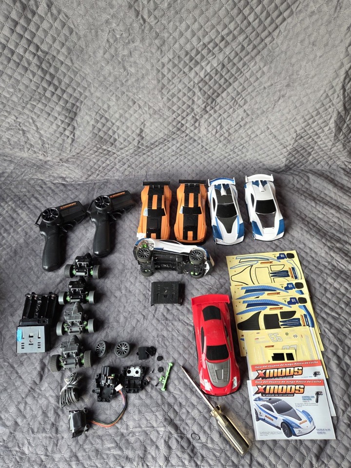 Xmods Radio Shack Lithium RC Controled Cars, 1 Car, 1 Car Disassembled ...