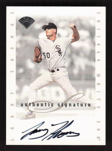 Larry Thomas 1996 Leaf Signature Series Extended Series Autographs Auto ...
