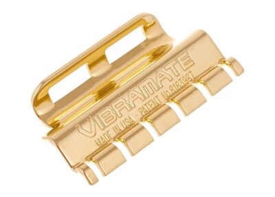 Vibramate SR1 String Spoiler for Bigsby Tremolo Guitar Bridges • Gold ...