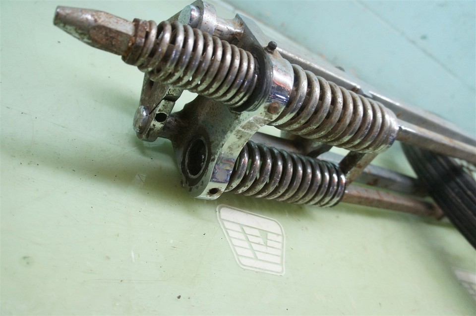 HARLEY CHOPPER FRONT END SQUARE SPRINGER *2490 | eBay