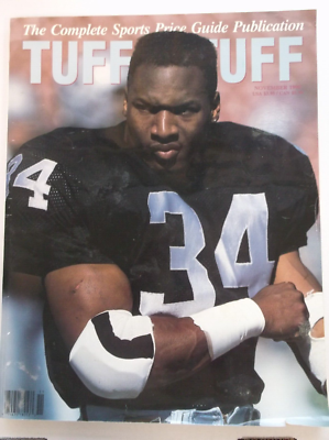 Tuff Stuff Magazine November 1990 BO JACKSON | eBay