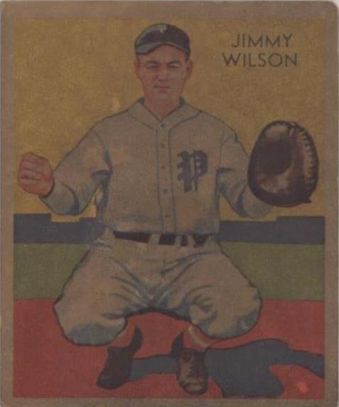 1934-36 National Chicle Diamond Stars - R327 Jimmie Wilson #22 1933 ...
