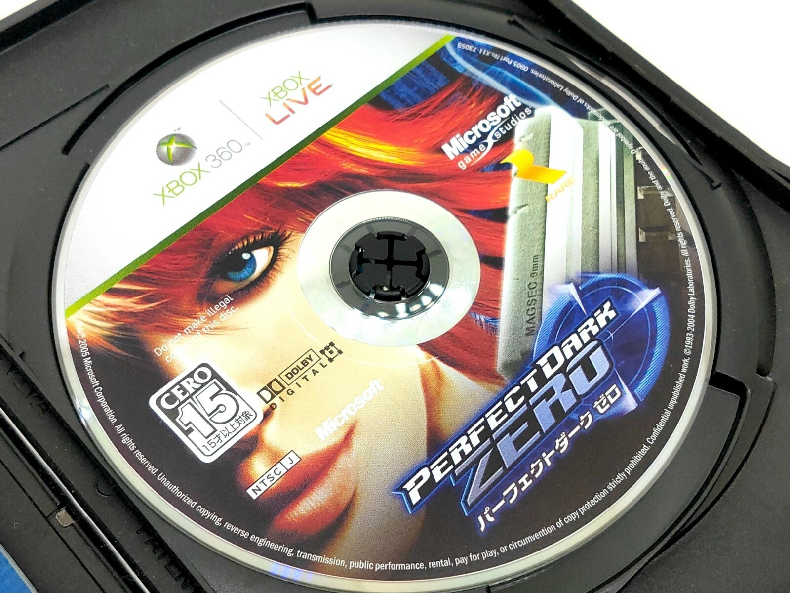 Perfect Dark Zero Limited Edition 2005 Microsoft Xbox 360 Rare FPS ...