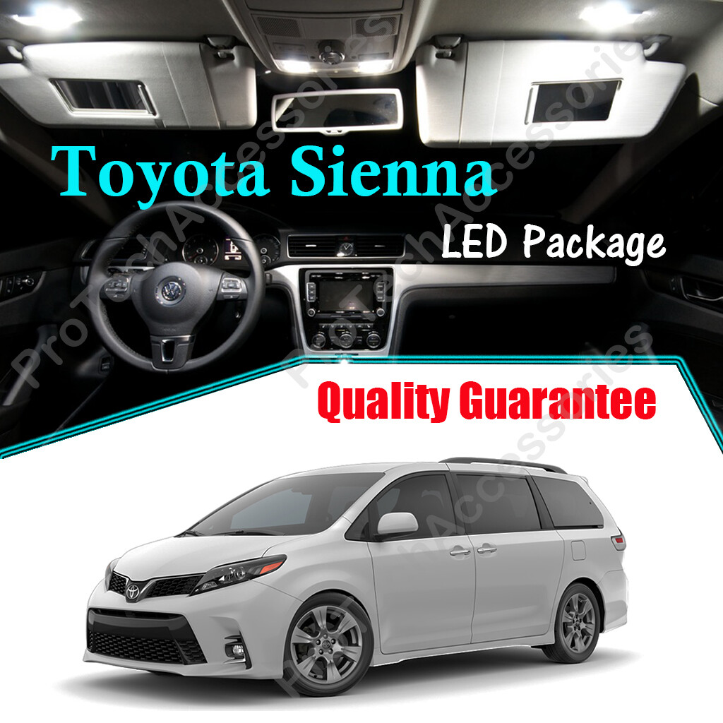 19x White LED Lights Package Kit + Reverse Lights for 2011 - 2020 ...