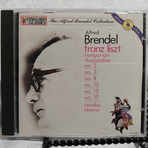 ALFRED BRENDEL Franz Liszt: Hungarian Rhapsodies/Csardas Obstine (CD ...