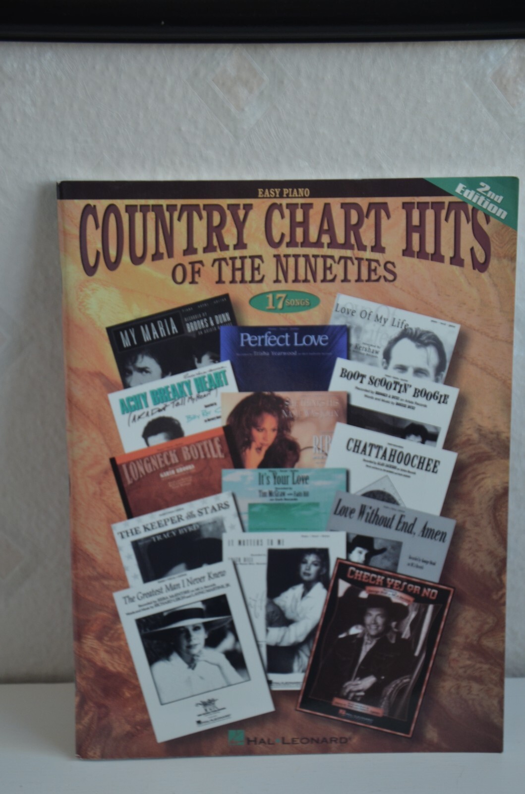 Country Chart Hits Of The Nineties 2nd Edition, Easy Piano, Sheet Music ...