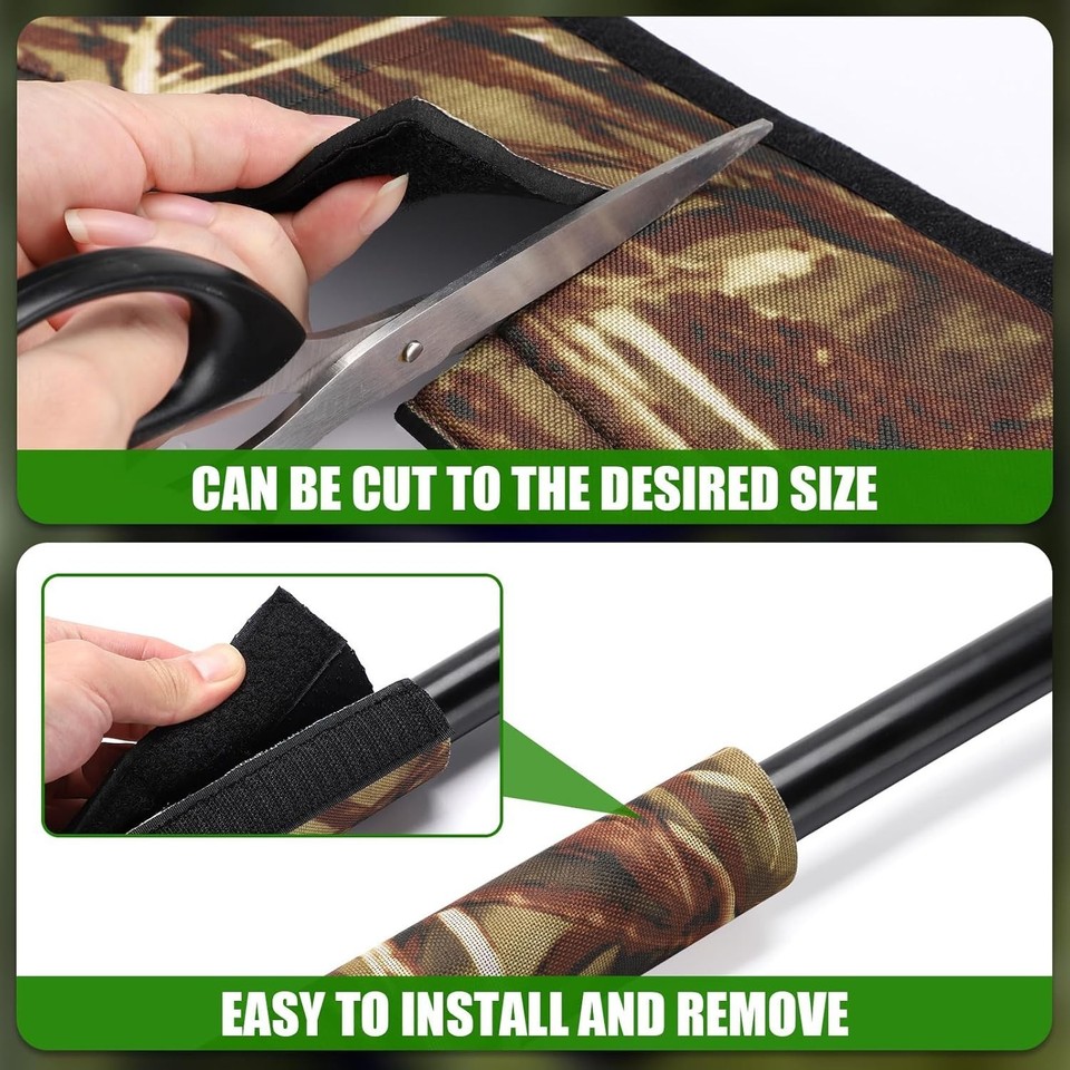 3PCS Non-Slip Camo Tree Stand Rail Pads, Treestand Shooting Rail ...