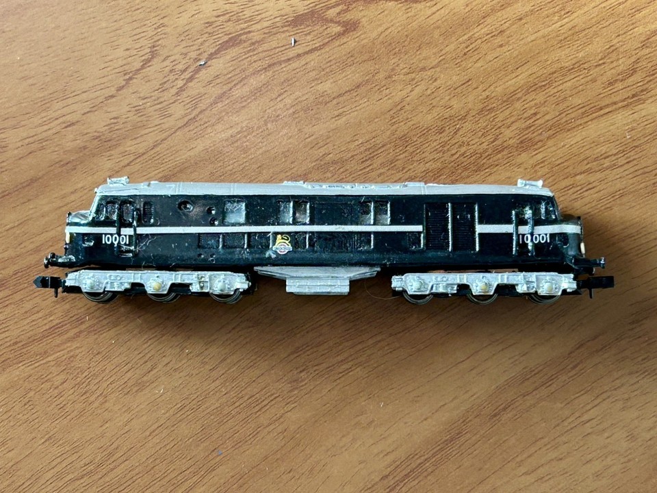 Kitbuilt N Gauge LMS 10001 BR Black (Early Emblem) Diesel Locomotive ...