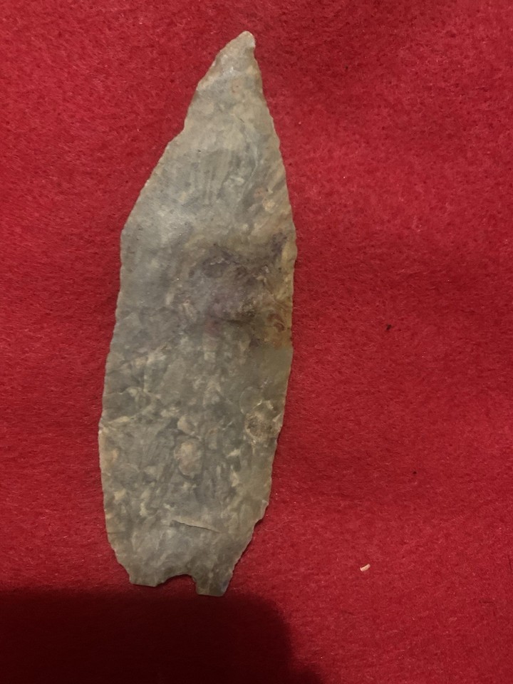 native american artifacts pre 1600 Clovis Point Arrowhead | eBay