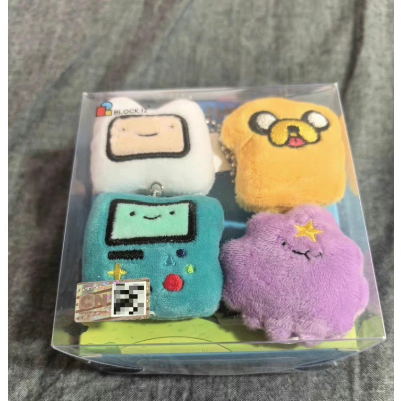 Rare Vintage Block12 Adventure Time Bmo Finn Jake Plush Action Figure ...