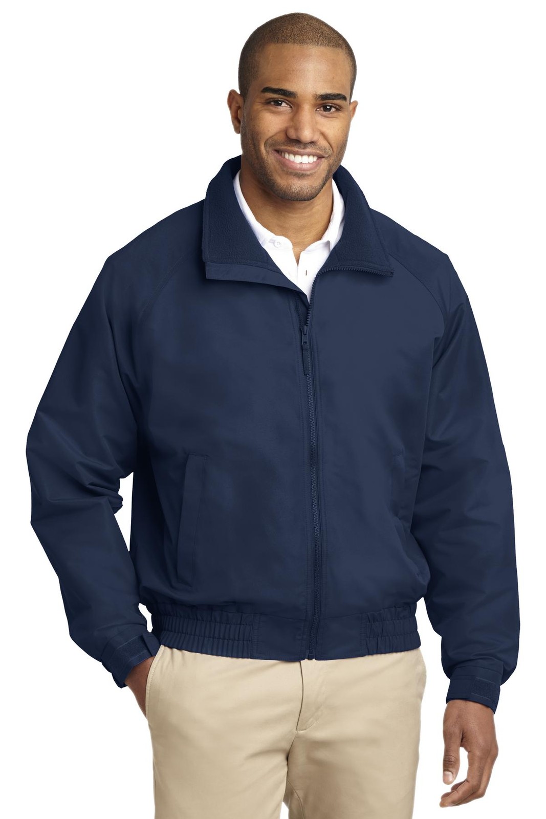 Port Authority J329 Men's Long Sleeve Warm Lightweight Charger Pockets ...
