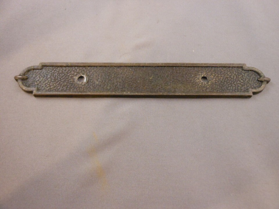 Lot 6 Vtg Hyer USA Patina Brass 6 1/4" Ornate Drawer Handle Pull ...