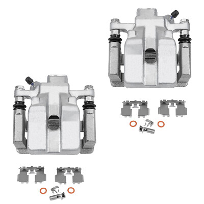 Rear Disc Brake Calipers w/Bracket for 2013-2017 Toyota Camry Avalon ...