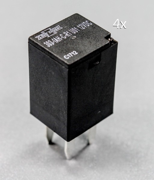 4x Song Chuan 303-1ah-c-r1-u01-12vdc General Purpose Relays SPNO 20a ...