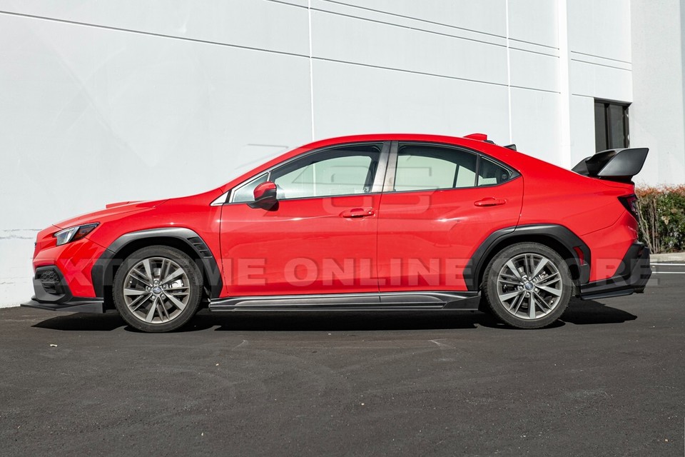 For 22-Up Subaru WRX | CS Style Front Lip Side Skirts Wing Spoiler Rear ...