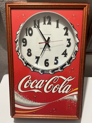 vintage coca cola wall clock | eBay