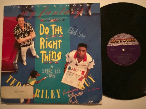 TEDDY RILEY & GUY 12" MY FANTASY 1989 MOTOWN MOT-4643 DO THE RIGHT ...