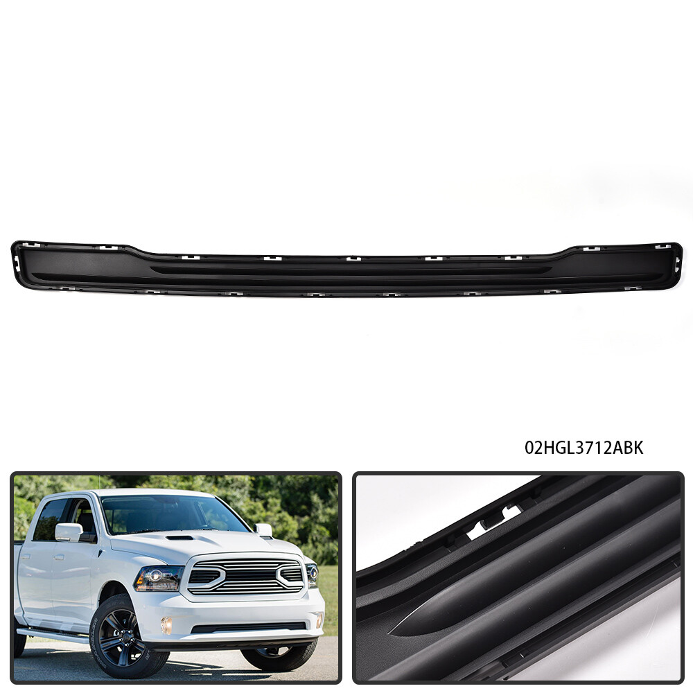Fit For 2013-2018 Dodge Ram 1500 Black Front Bumper Lower Grille ...
