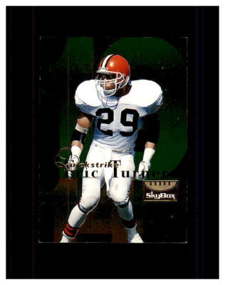 1995 SkyBox Premium Quickstrike Cleveland Browns Football Card #Q5 Eric ...