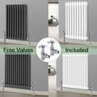 Traditional Column Radiator Horizontal Cast Iron Style Rads With Cross ...