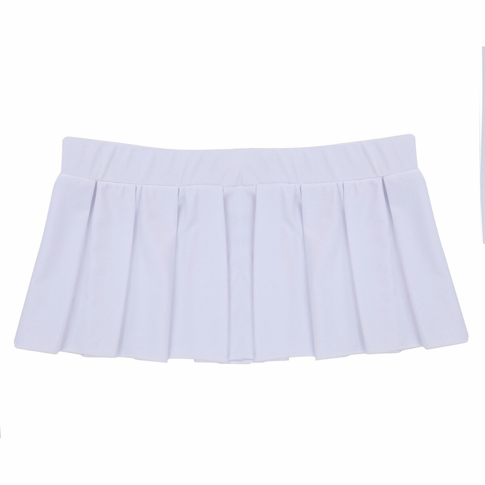 Freebily Womens Pleated Mini Skirt Schoolgirl Short Micro Costume ...