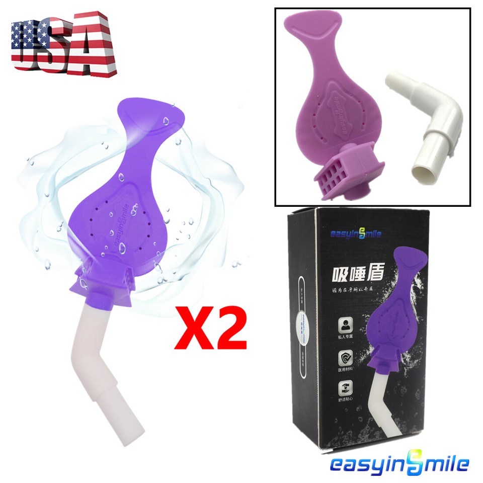 2pcDental Bite Block Strong Suction Tube Ejector Autoclavable Dryshield ...