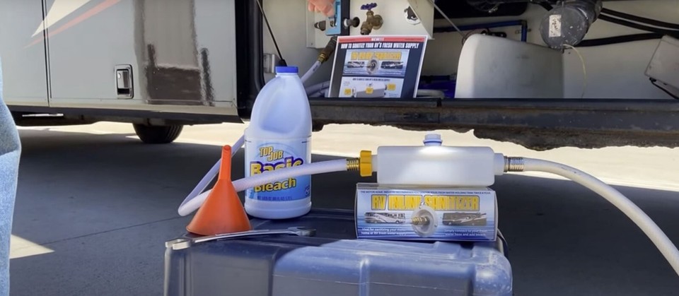 RV Inline Sanitizer Defective Package - Helper to disinfect RV Fresh ...