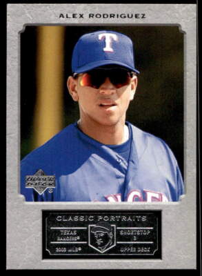 2003 Upper Deck Classic Portraits #78 Alex Rodriguez Texas Rangers | eBay