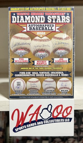 2022 TriStar Hidden Treasures Diamond Stars Autographed Baseball Hobby ...