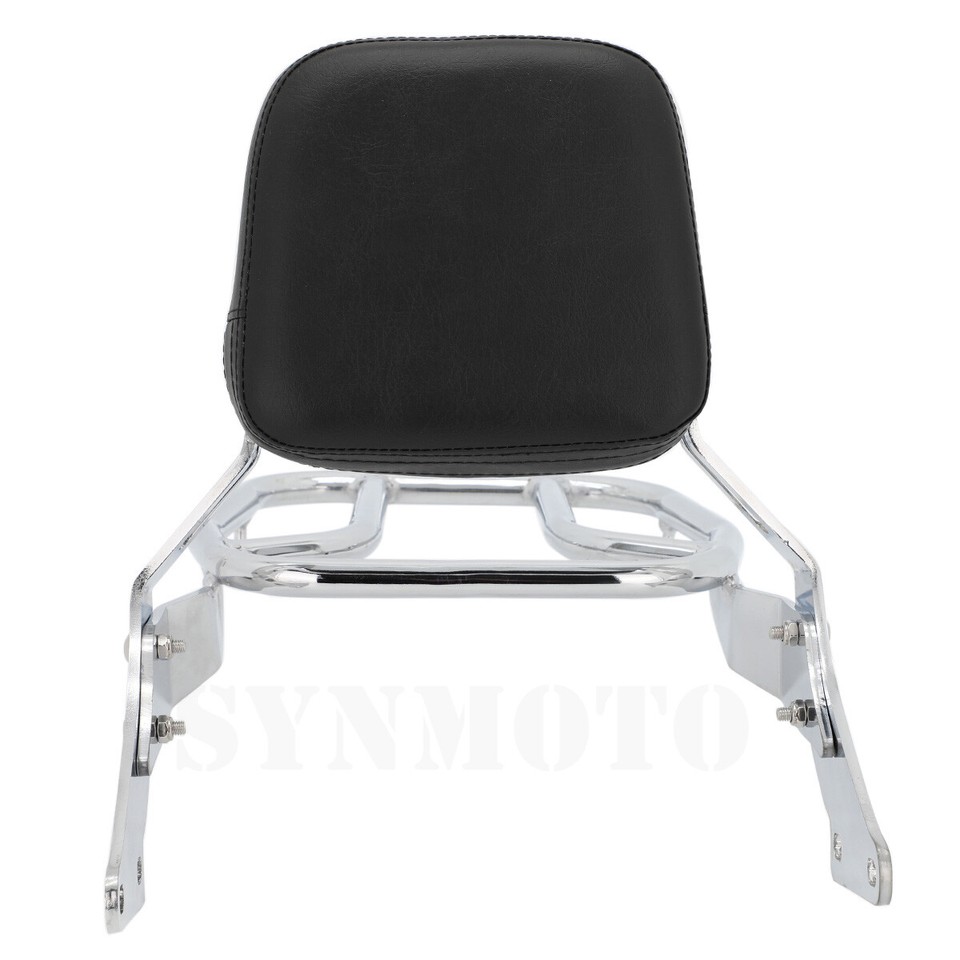 Sissy Bar Backrest + Luggage Rack For Triumph Bonneville T100 T120 ...