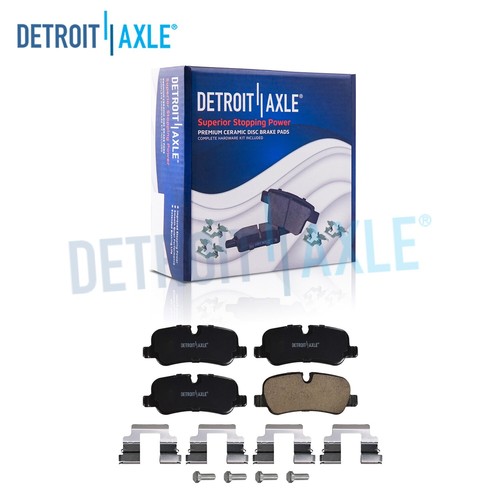 Rear Ceramic Brake Pads for 2006 - 2012 Land Rover LR3 LR4 Range Rover ...