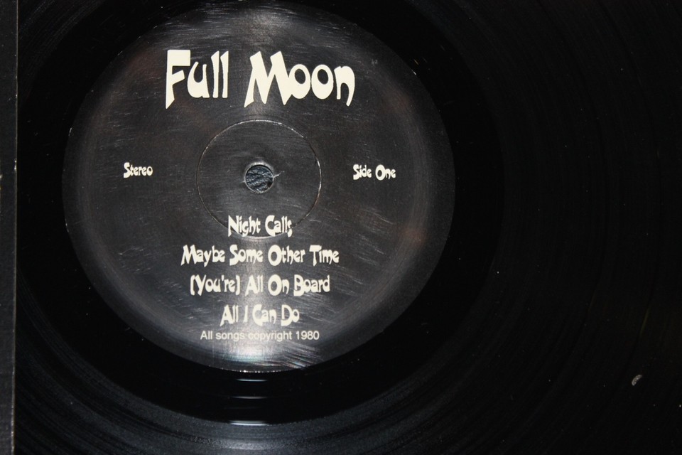 Full Moon Self Titled Monster Records LP Heavy Rock In Shrink Private ...