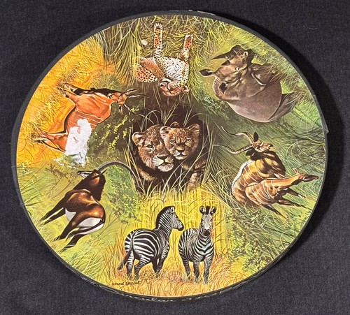 Complete 500 Piece 1968 Springbok Puzzle African Animals - Box Damage ...