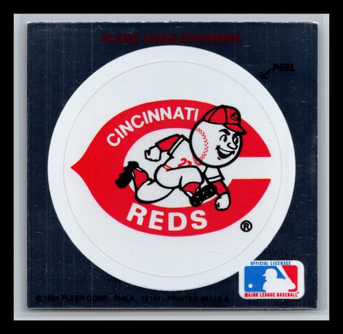 Cincinnati Reds Cincinnati Reds 1987 Fleer Classic Miniatures #NNO Logo ...