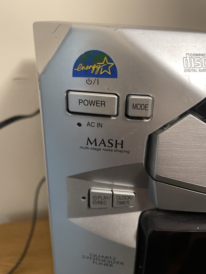 Panasonic SA-AK29 5 CD Changer/Dual Cassette Deck Radio Stereo UNIT ...