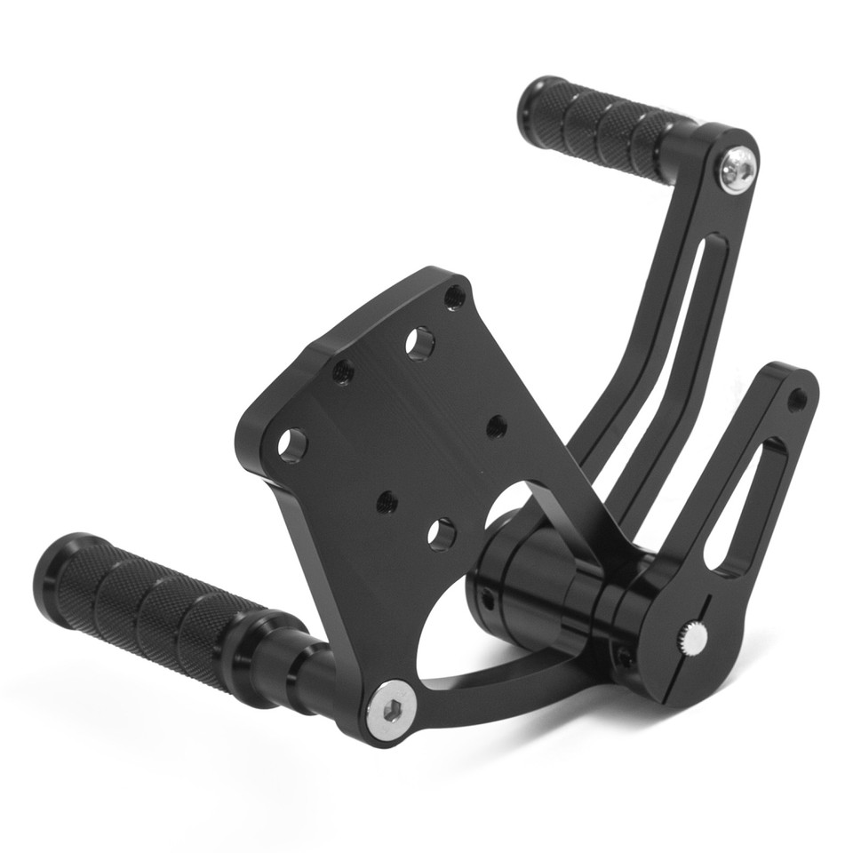 2000-2017 Softail Black Billet Forward Controls Foot Pegs for Harley ...