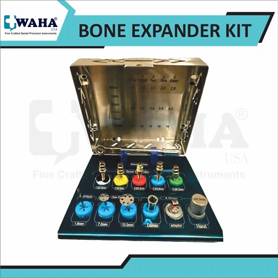 12 Pcs Bone Expander Kit Dental Expansion Preparation Surgery Drills ...