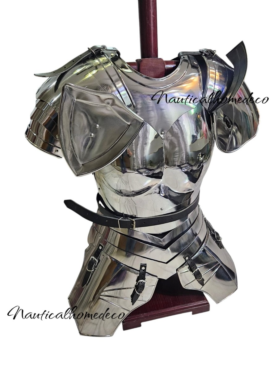 Medieval Fantasy Armor Real Leather Medieval Fantasy Armour Set With