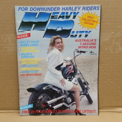 Heavy Duty Motorcycle Magazine Issue 1, Harley Davidson Choppers | eBay