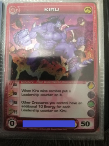 Chaotic Kiru Rare | eBay