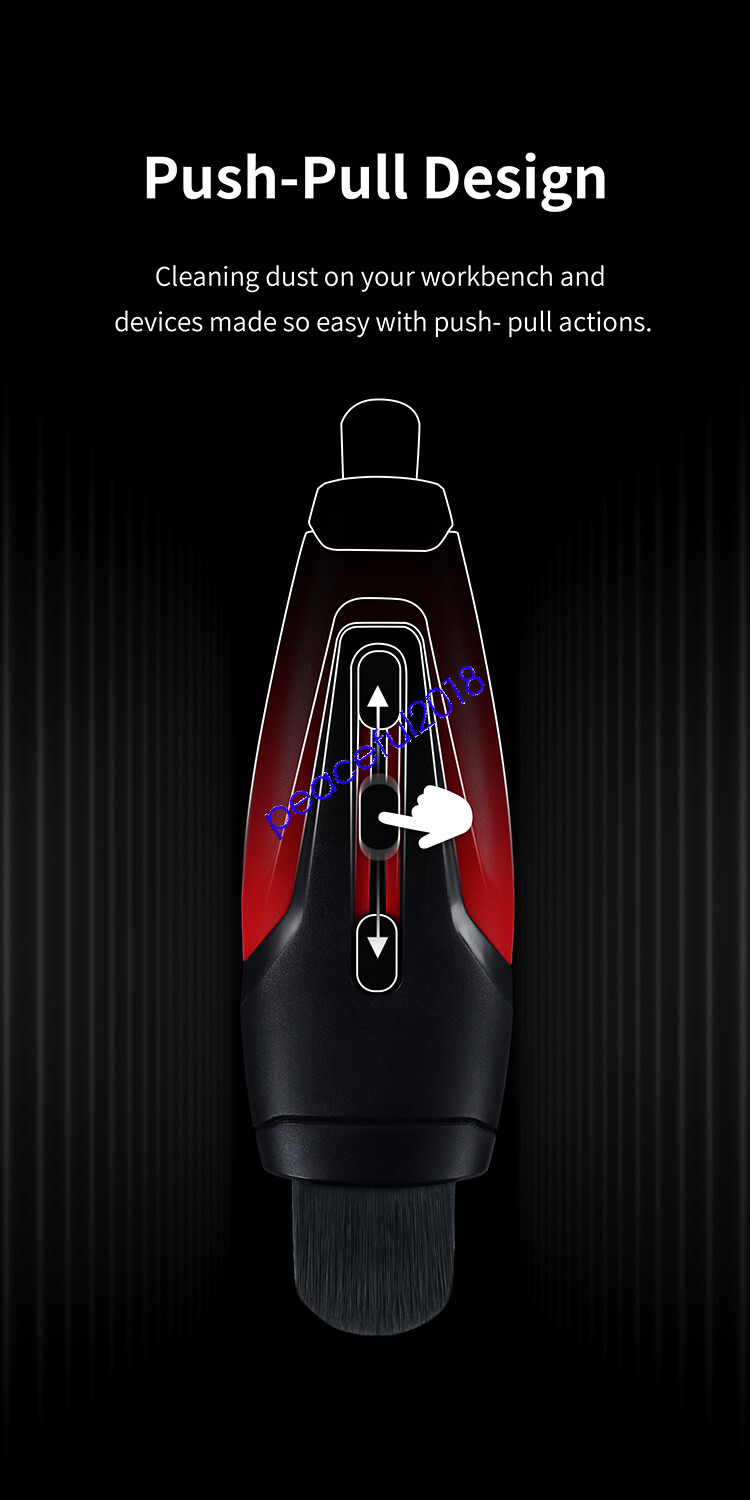 DSPIAE PT-RDB Retractable Dust Brush Double Tips Handy Cleaning Tools | eBay