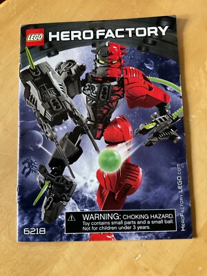 LEGO HERO FACTORY. 6218. Splitface. Manual only. | eBay
