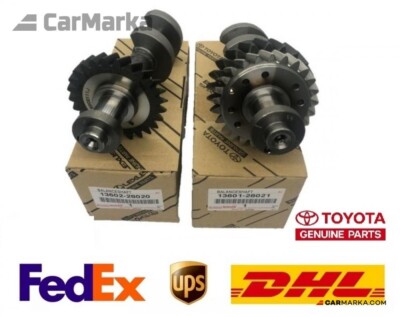 Genuine Toyota 13601-28021 13602-28020 BALANCE SHAFT SET 2AZ-FE NO.1 ...