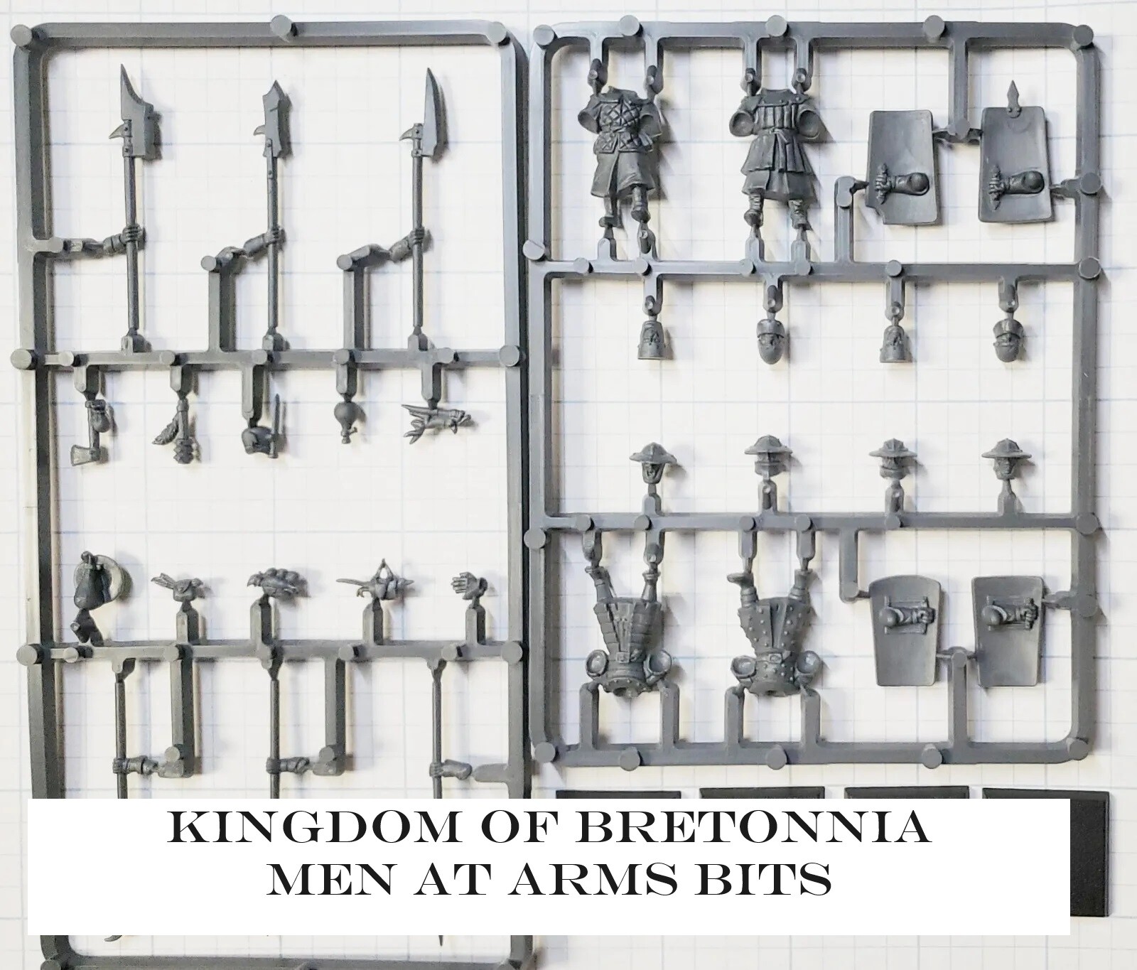 Warhammer Old World Kingdom of Bretonnia Men at Arms BITZ Multi Listing ...