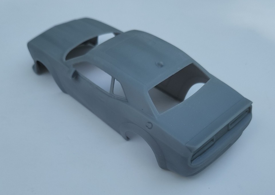 ABS-LIKE RESIN 3D PRINTED 1/25 2019 DODGE CHALLENGER SRT HELLCAT BODY ...