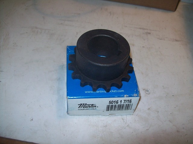 Martin 5016 Roller Chain Coupling Sintered Steel Inch 16 Teeth 1 7/16 ...
